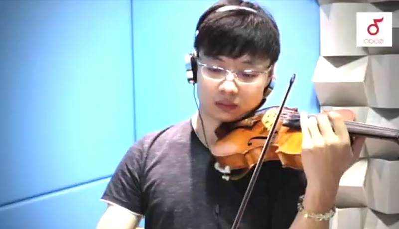 《丰收渔歌》一首中国小提琴名曲,俱乐部签约演奏家李维的演绎。音乐器乐好看视频