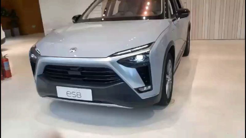 蔚来ES8实车，外观大气上档次，很有大佬范儿啊！,汽车,车评,好看视频