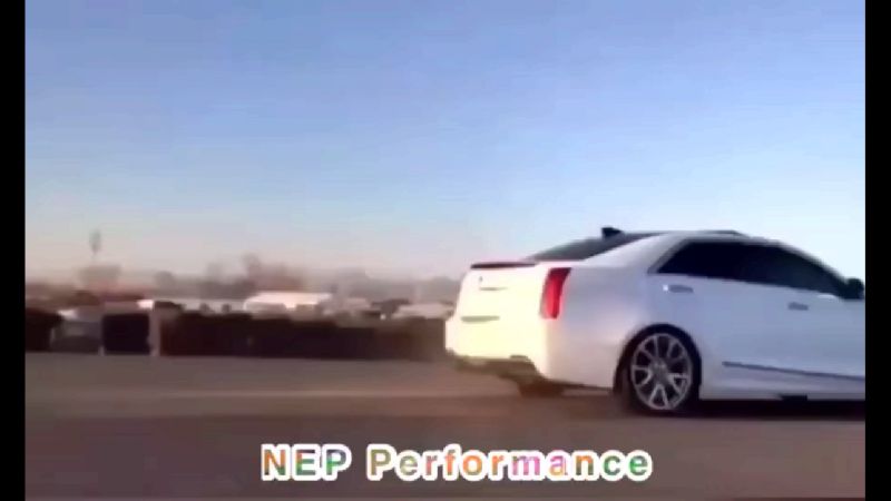 NEP凯迪拉克ATS-L 2.0T升级NEP全段双边单出赛道版阀门排气,汽车,汽车改装,好看视频