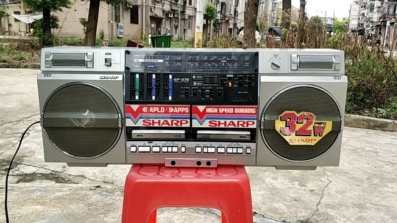 客户寄来维修夏普575试机,数码,数码综合,好看视频