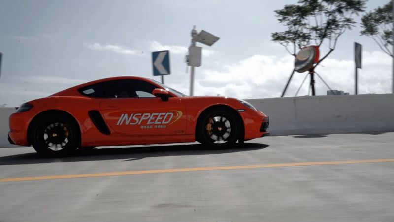 INSPEED硬速制动丨保时捷GTS升级INSPEED CS6竞技刹车套装,汽车,汽车改装,好看视频