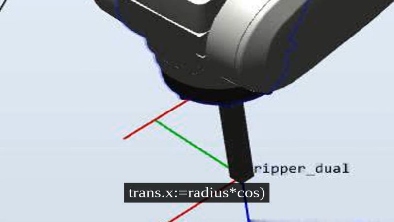 创建有规律的机器人旋转Robtarget,科技,人工智能,好看视频