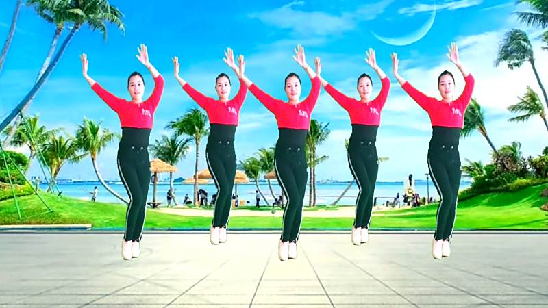 新歌dj广场舞《相思月》歌醉舞美，好听又好看舞蹈广场舞好看视频