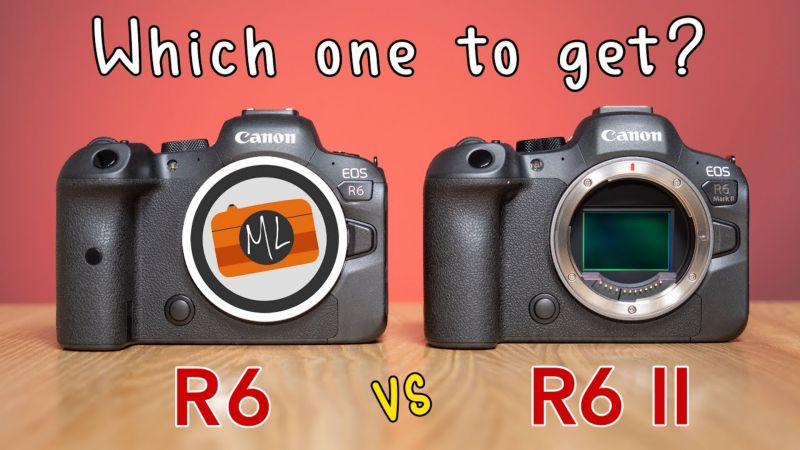 佳能 R6 vs R6 II - 买哪一个？ - 全面比较！-值得升级吗？,摄影,摄影器材,好看视频