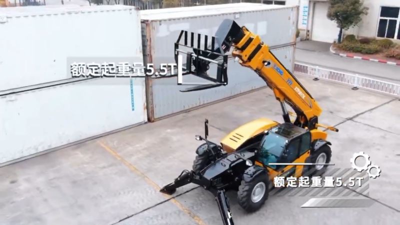 徐工XTF5517K伸缩臂叉车,科技,工业机械,好看视频