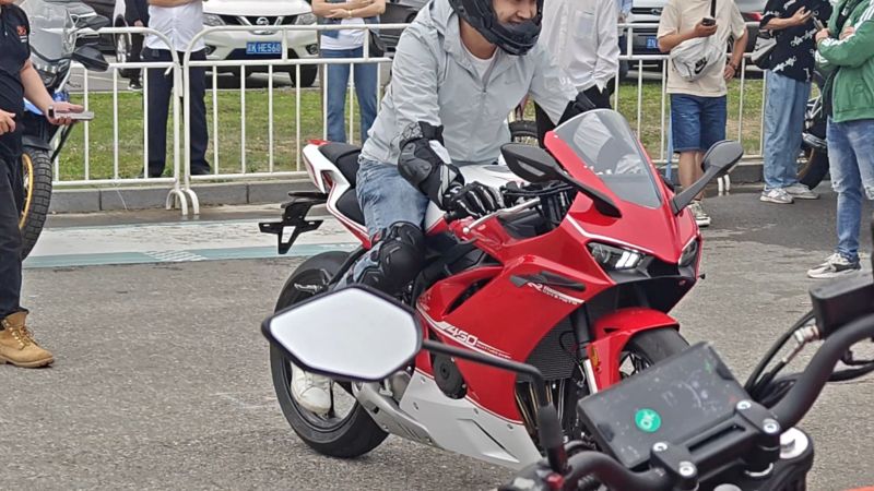 凯越450RR；2023北京国际摩托车展览会【4K】,汽车,摩托车,好看视频